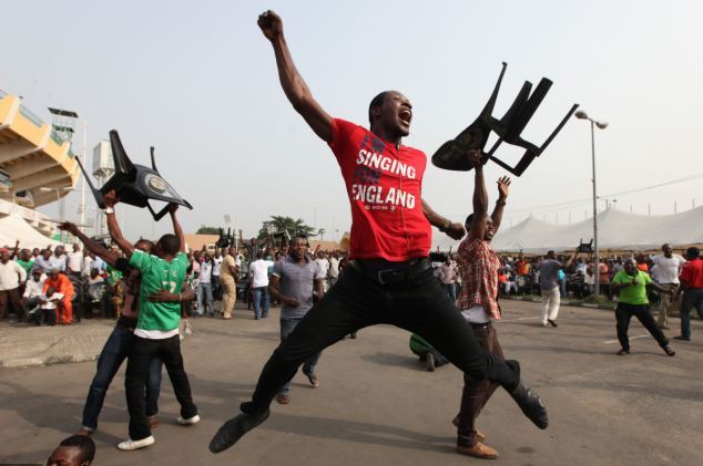 Image of the day special Afcon-Nigerians fans getting crazy! - Africa ...