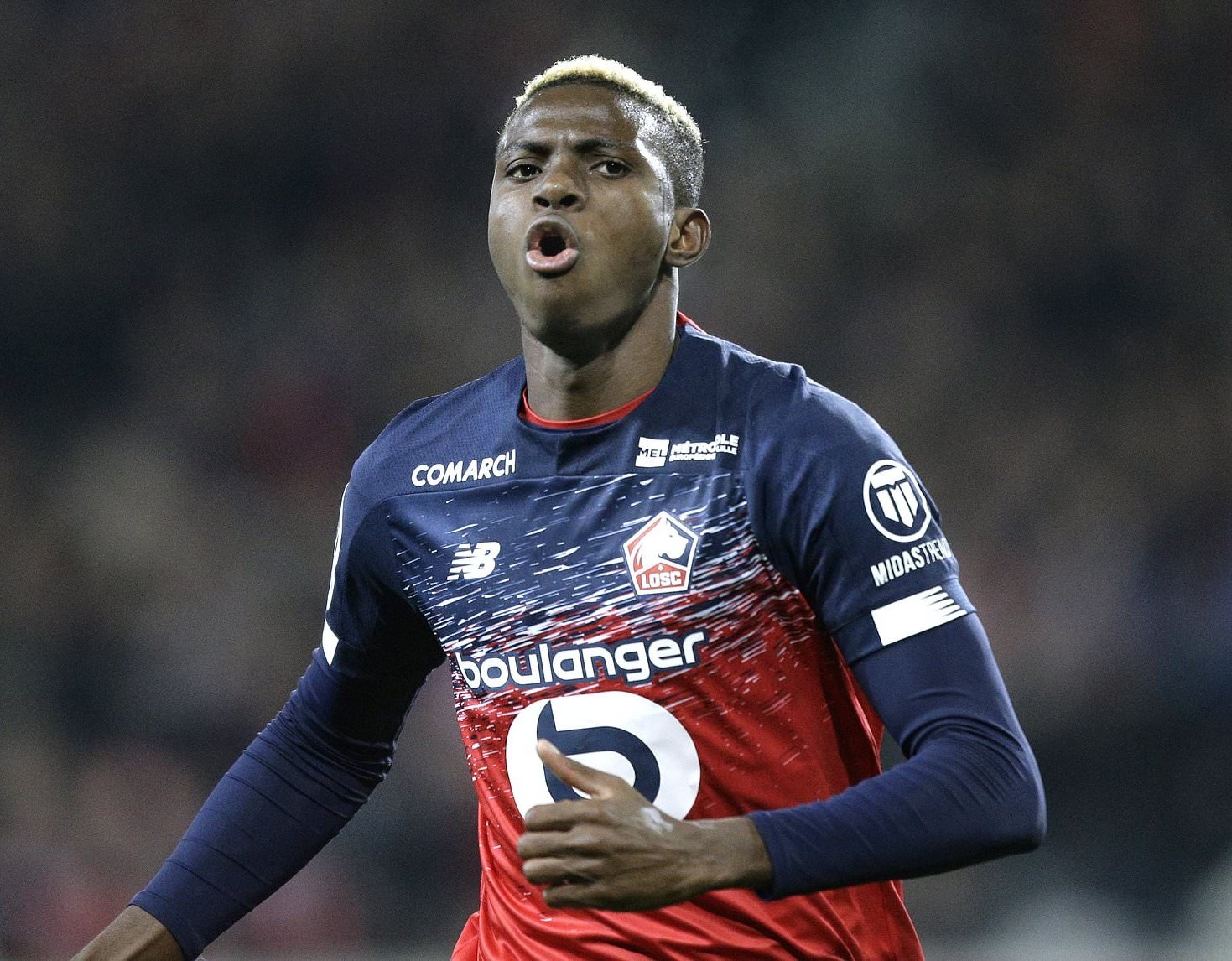 Osimhen Arrives Naples Ahead Of Napoli Switch After A Season With Lille ...