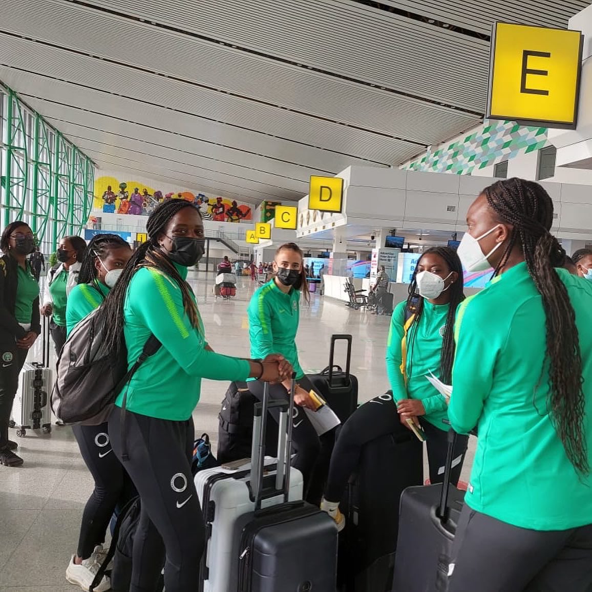 AWCON: Super Falcons Holds First Training Session In Abidjan - Africa ...