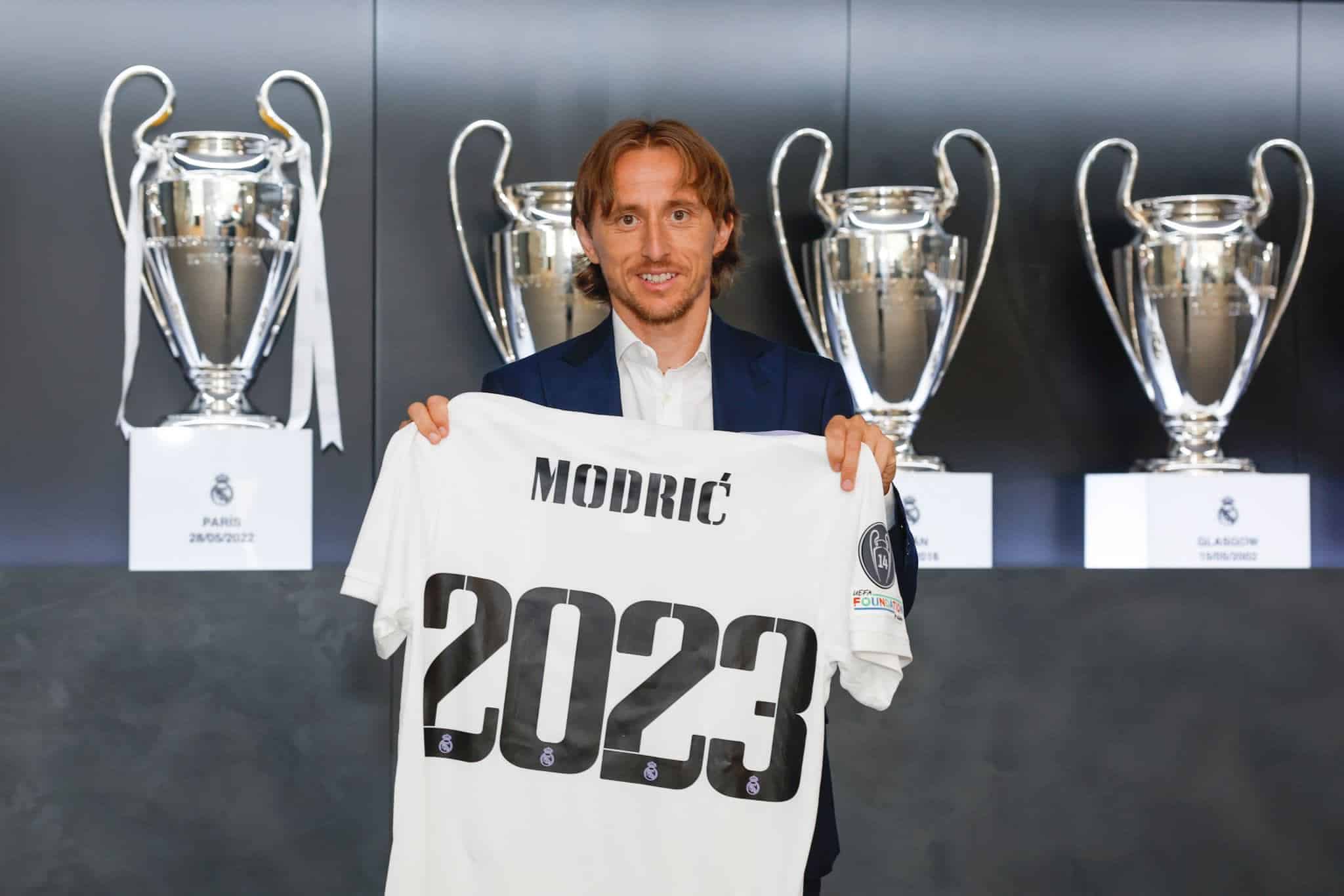 Modric Signs One Year Contract Extension With Madrid - Africa Top Sports