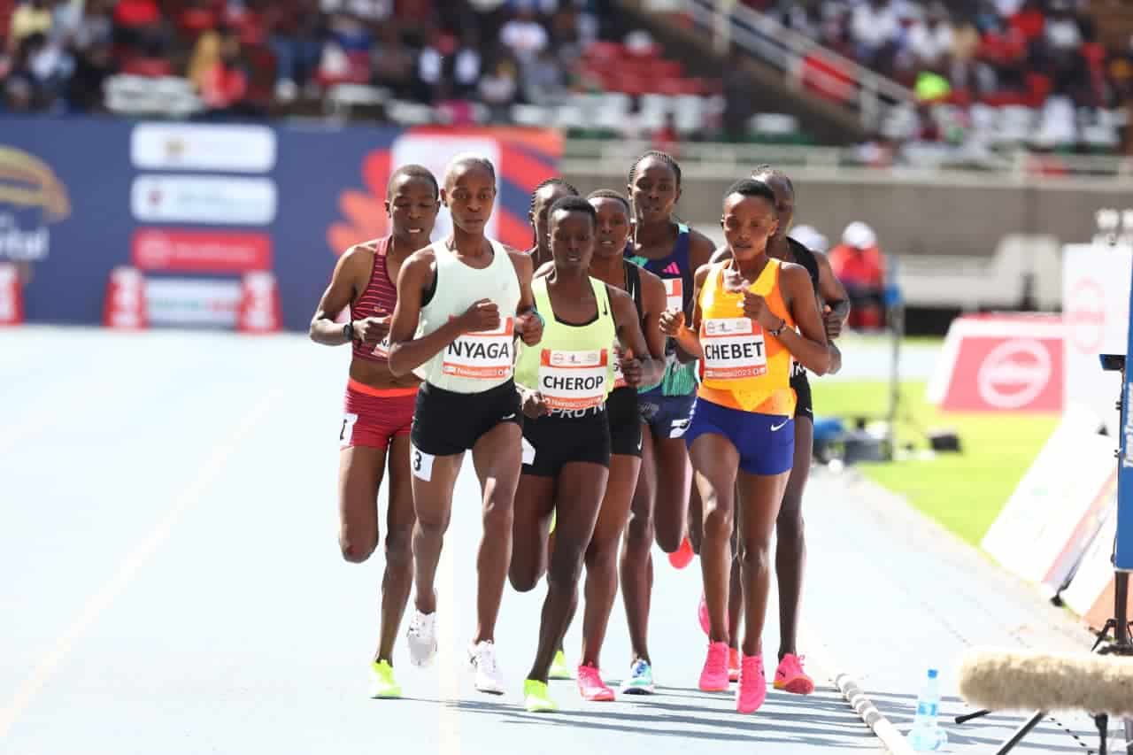 Kenya’s Chebet lights up Kasarani to clinch 5,000m at Kip Keino Classic ...