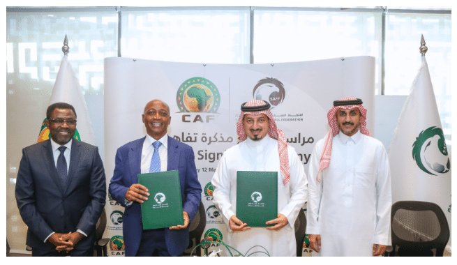 CAF Signs 5-Year Cooperation & Development Deal With SAFF - Africa Top ...