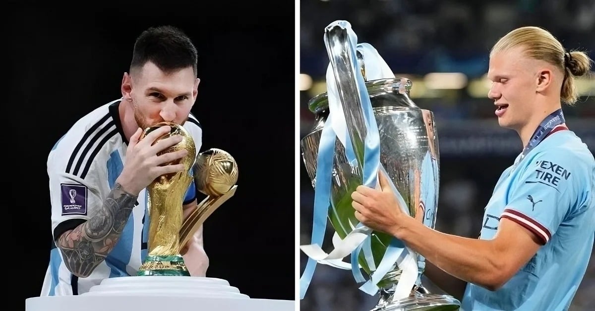 Messi sends Haaland STRONG message over Ballon d’or 2023 - Africa Top Sports