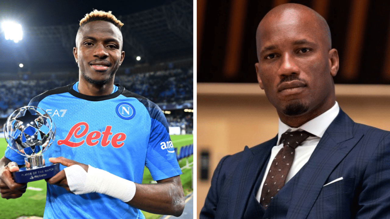 Chelsea legend Didier Drogba names Osimhen as his favourite player at ...