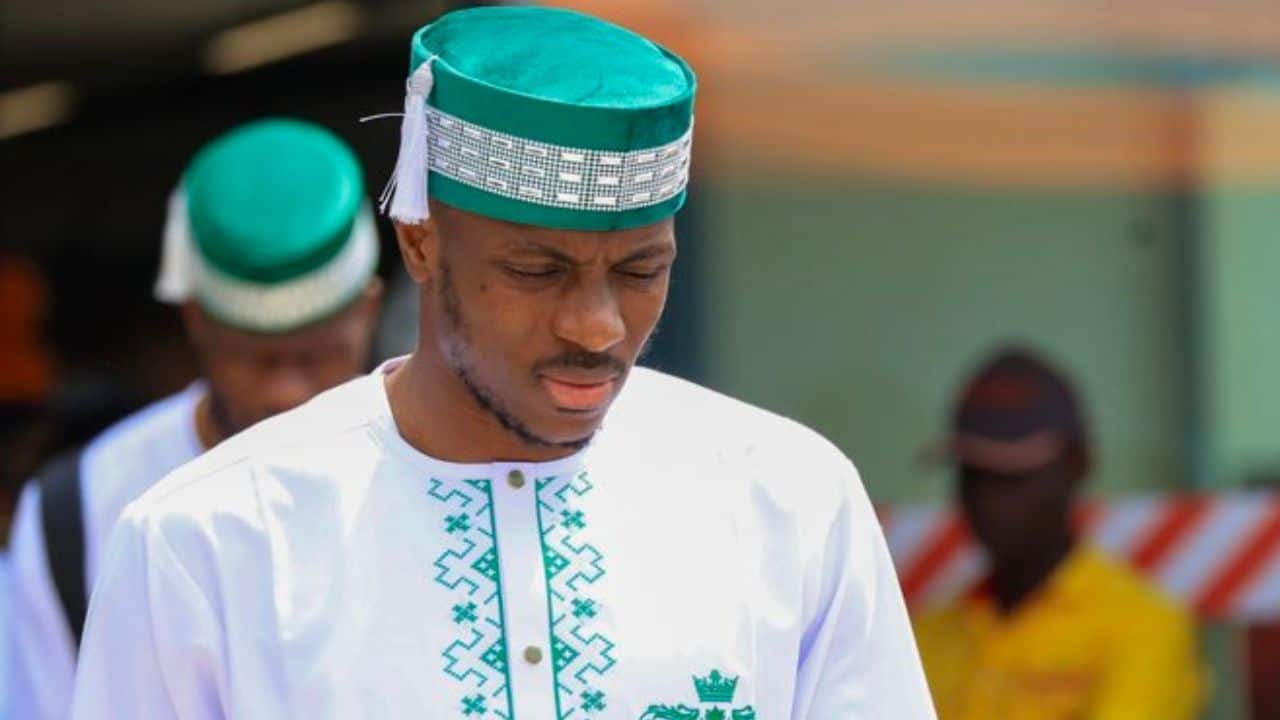 We can't wait to see you - CAF says as Osimhen arrived Côte d'Ivoire for AFCON 2023