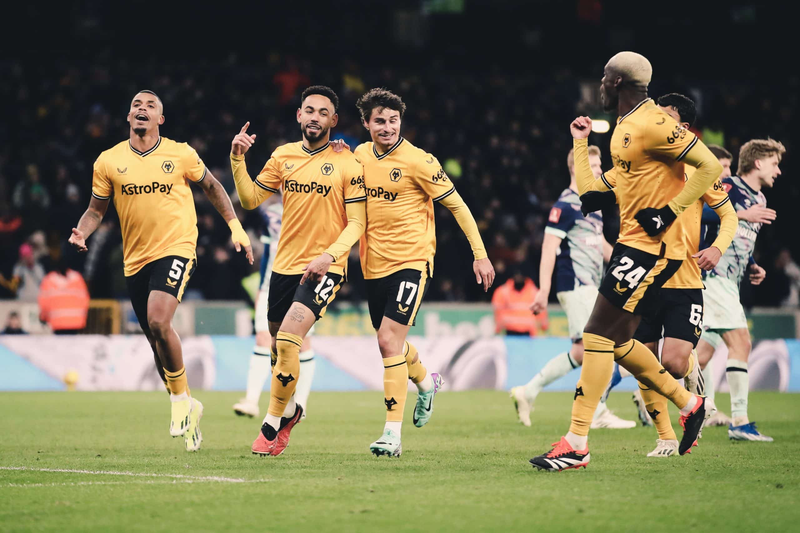 Matheus Cunha’s penalty hands Wolves FA Cup win against Brentford ...
