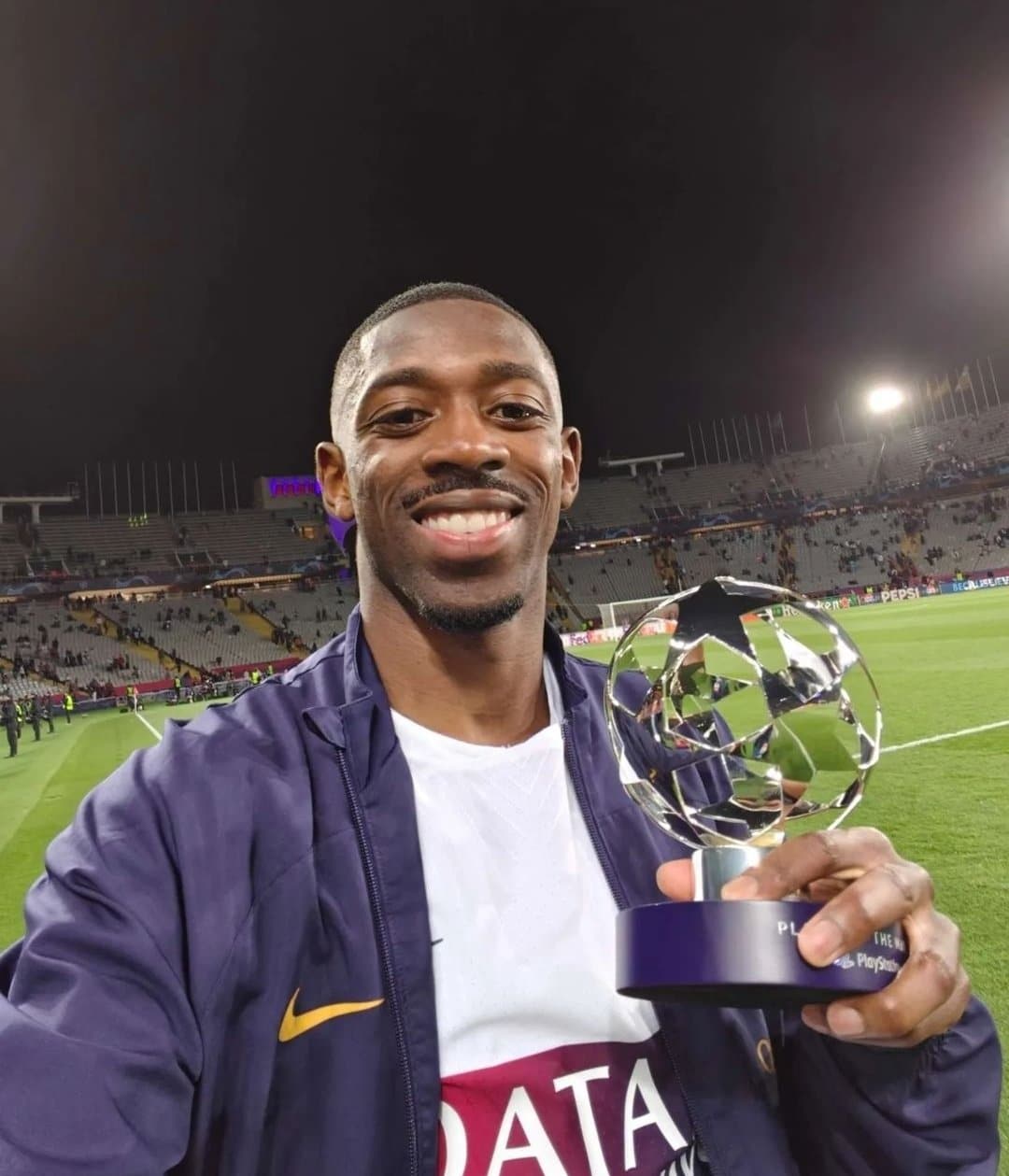 UCL: Dembele Says He Was Sure Of Win Against Barca