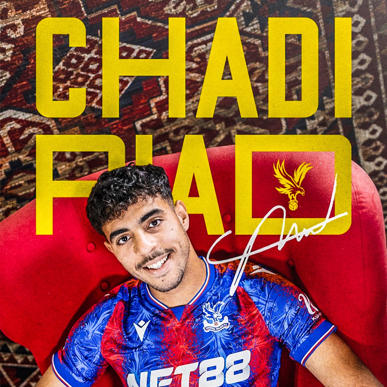 Crystal Palace Sign Moroccan Defender Chadi Riad - Africa Top Sports
