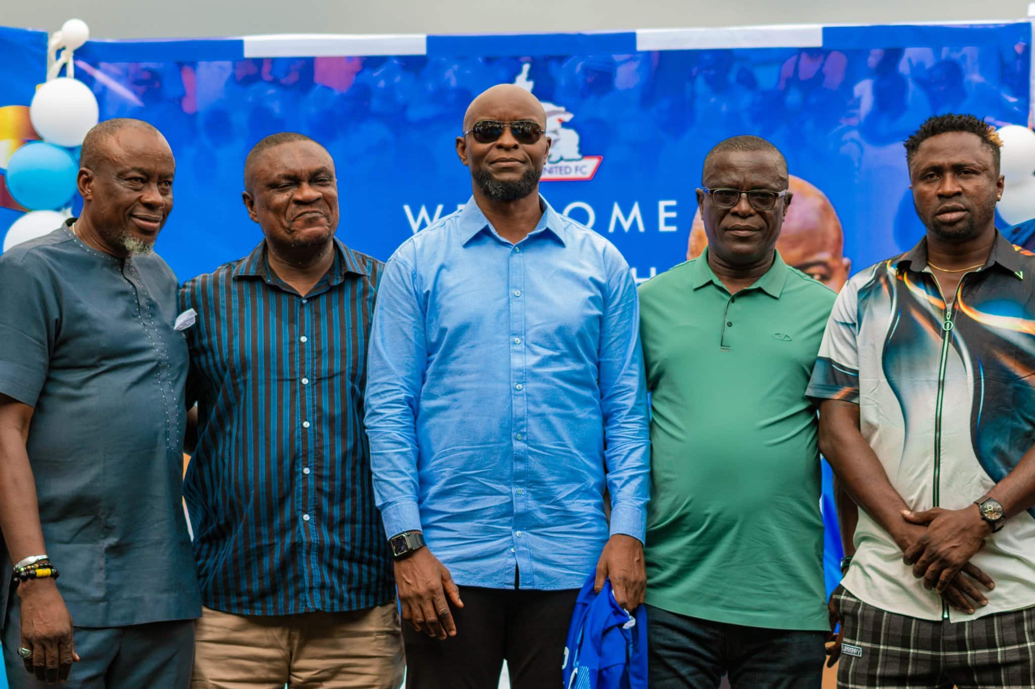 Rivers United Unveils Finidi George At Sharks Stadium
