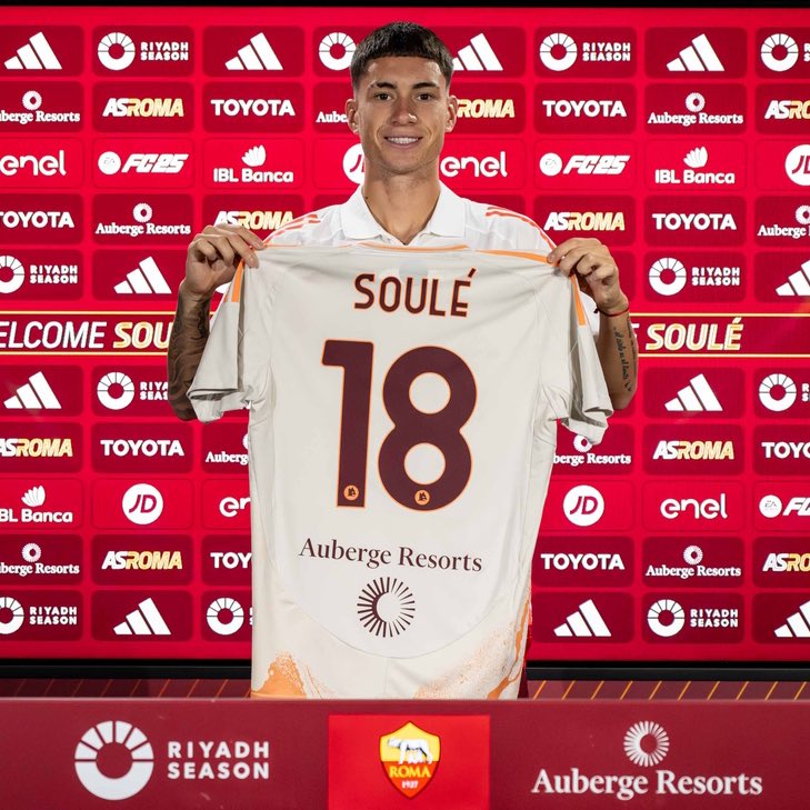 AS Roma Sign Argentine Winger Soule From Juventus