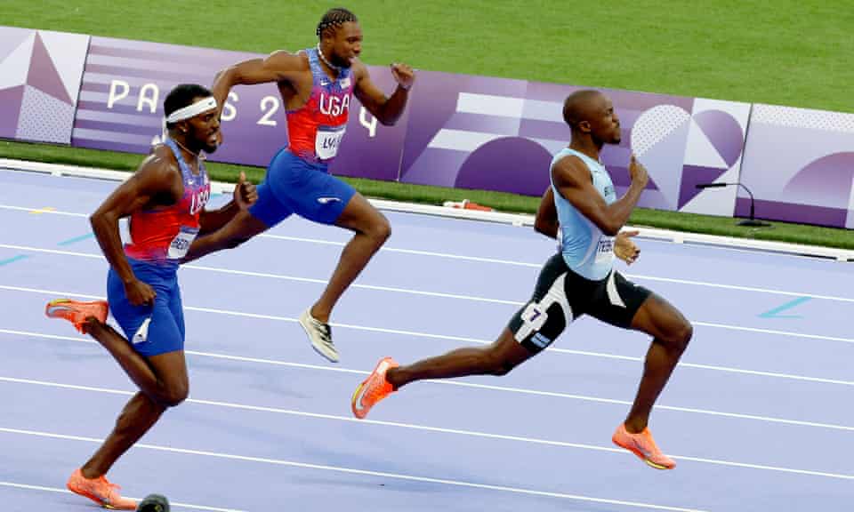 Paris 2024: Botswana’s Letsile Tebogo beats favourite Noah Lyles to ...