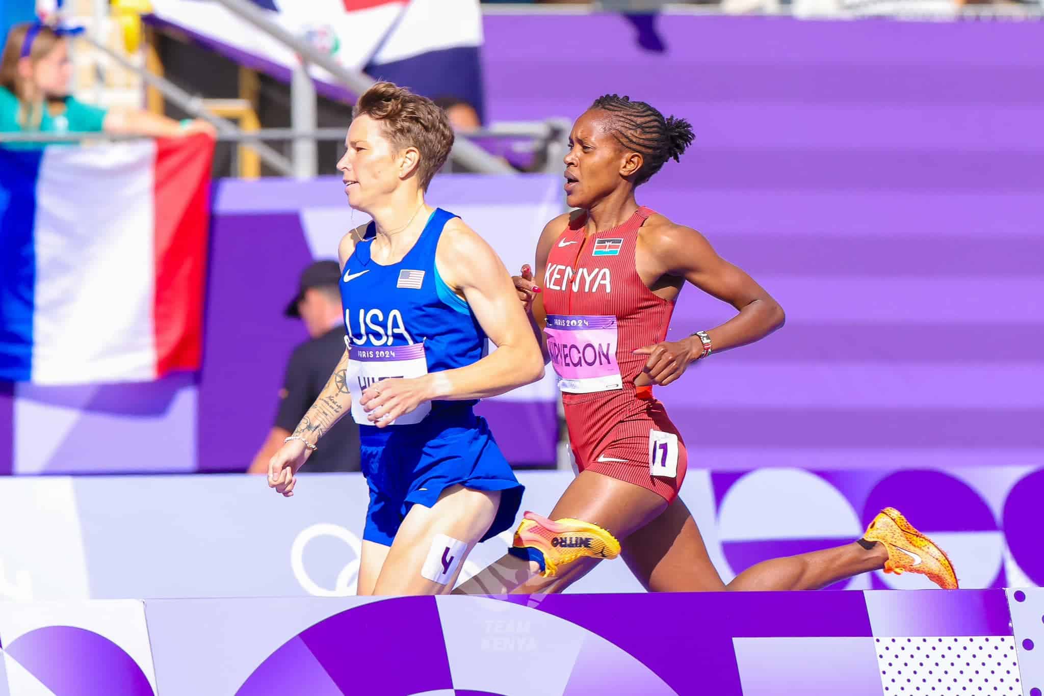 Paris 2024: Kipyegon finishes fourth but qualifys for 1,500m semis ...