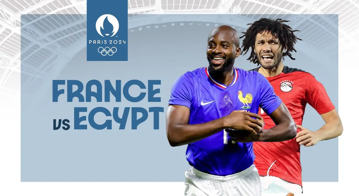 France vs Egypt starting line-ups - Pari 2024 Olympics