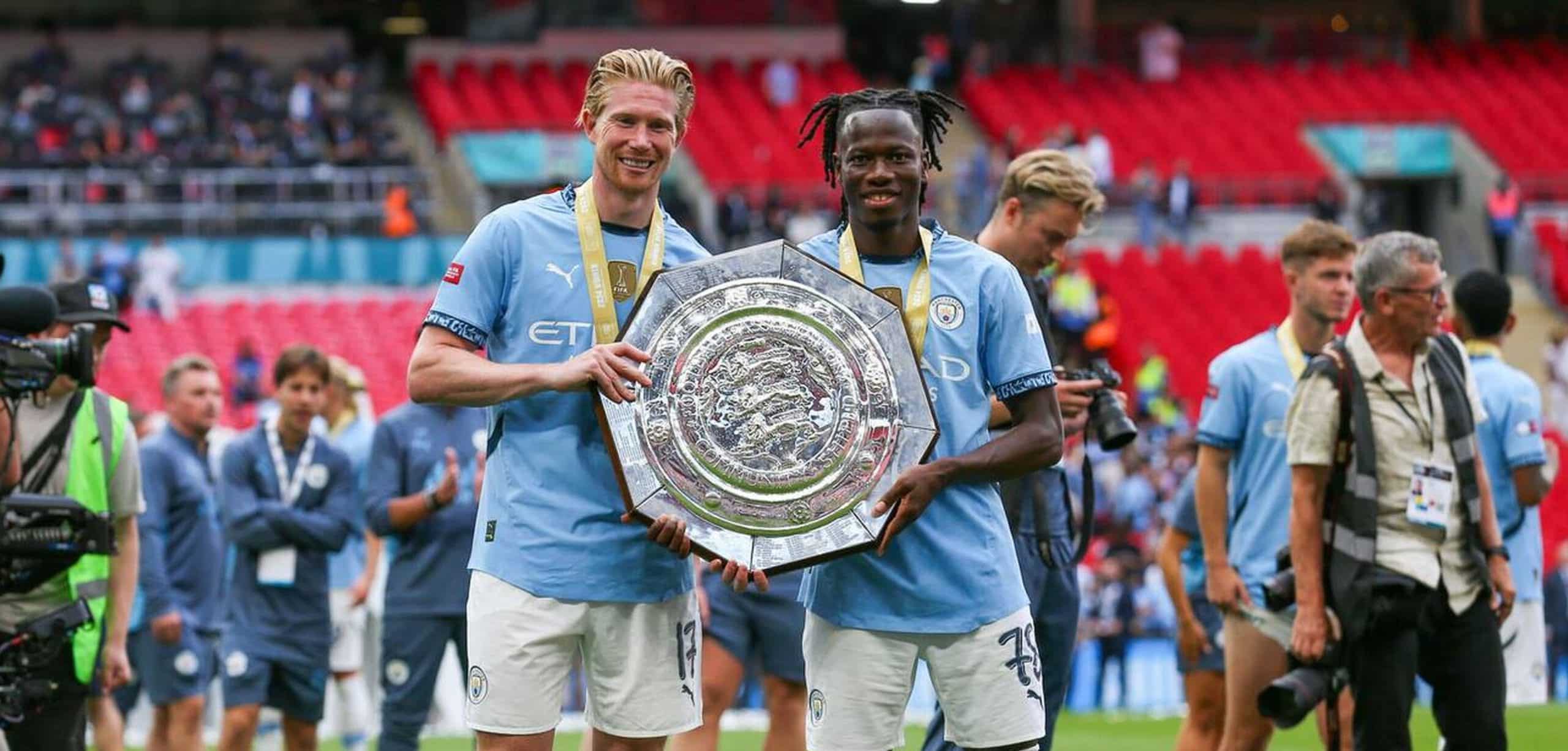 Issa Kabore makes history with Community Shield title with Man City