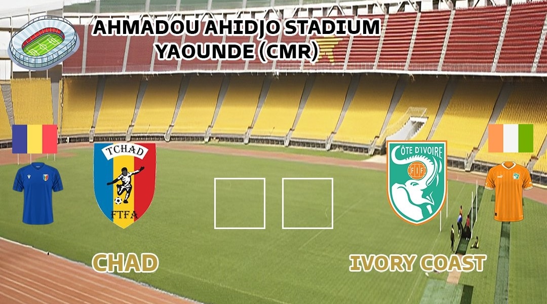 AFCON 2025Q: Chad Vs Ivory Coast Confirmed Line Up