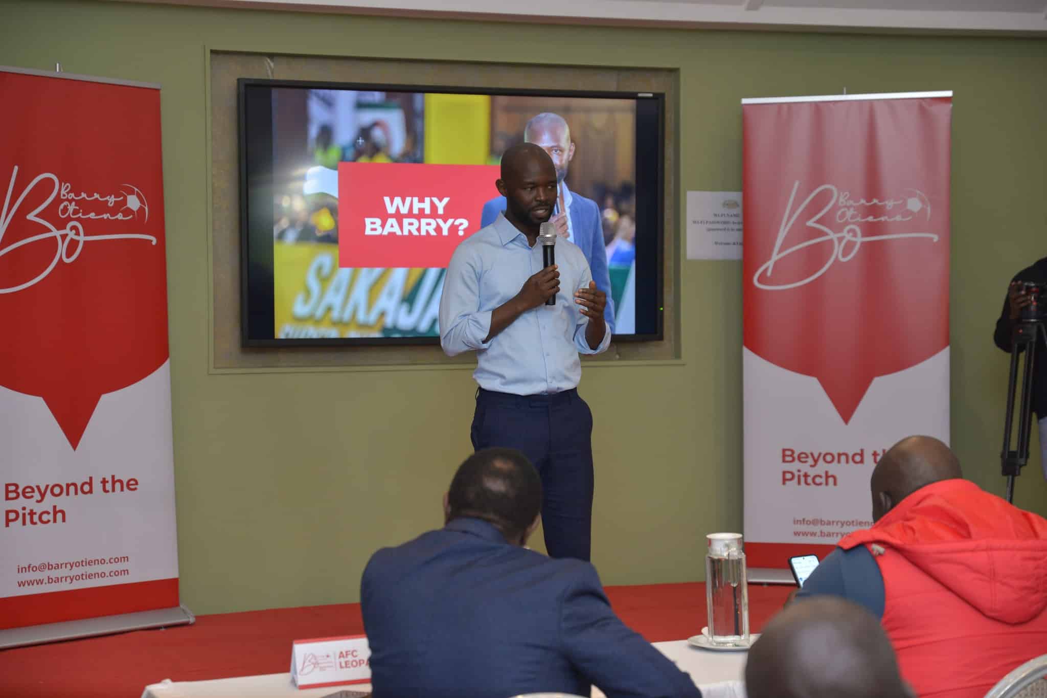 FKF aspirant Barry Otieno vows to professionalize management of FKF leagues - Africa Top Sports