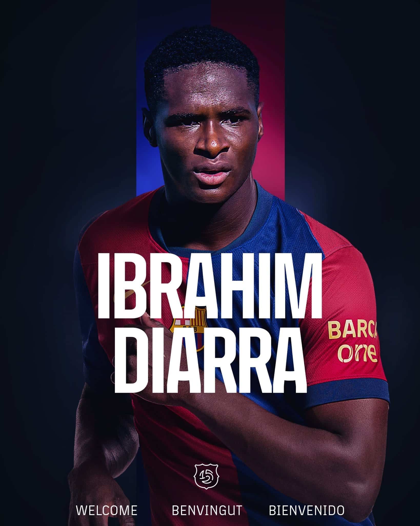Barcelona Secure Rising Star Ibrahim Diarra from Africa Foot Academy ...