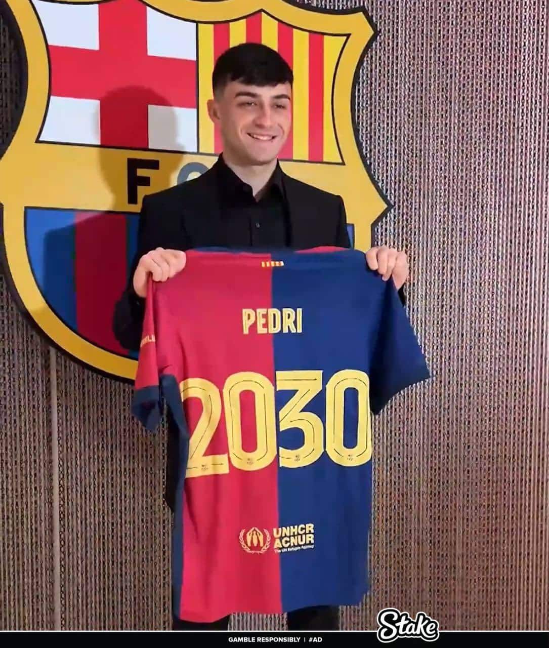 Pedri Signs Contract Extension With Barca Till 2030