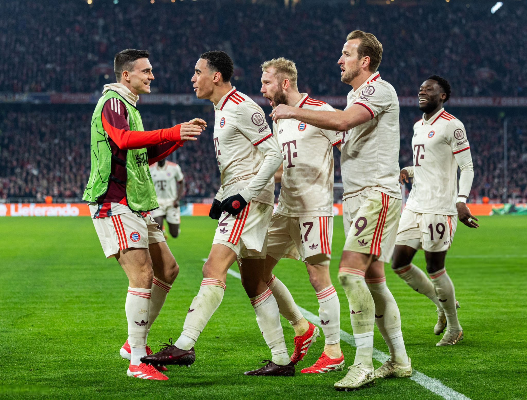 UCL: Kane, Musiala Fire Bayern Past Leverkusen