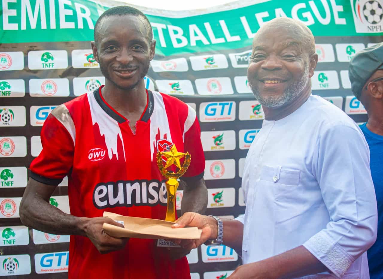 Abia Warriors Players Receive Individual Awards