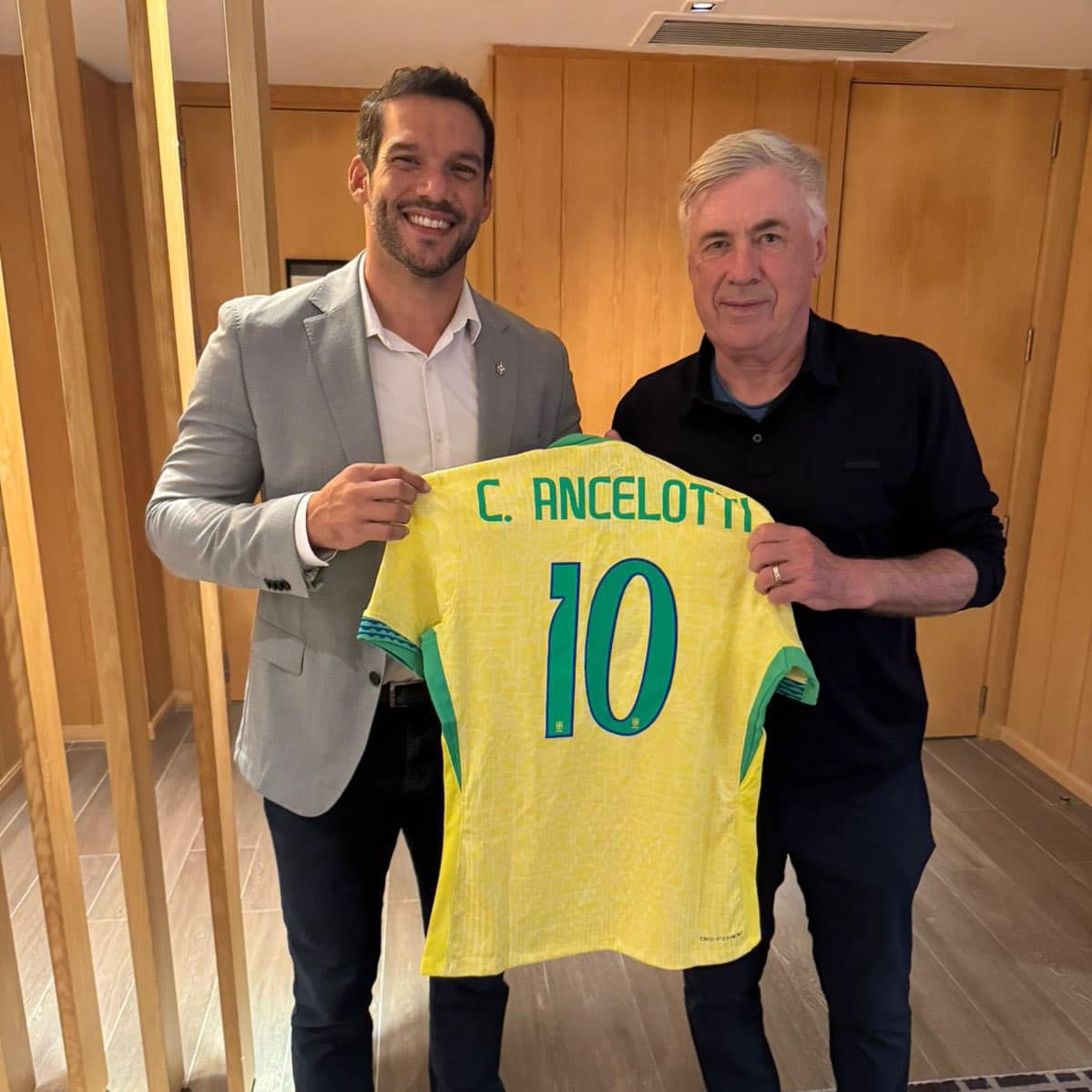 Brazil Unveil Ancelotti As New National Team Coach
