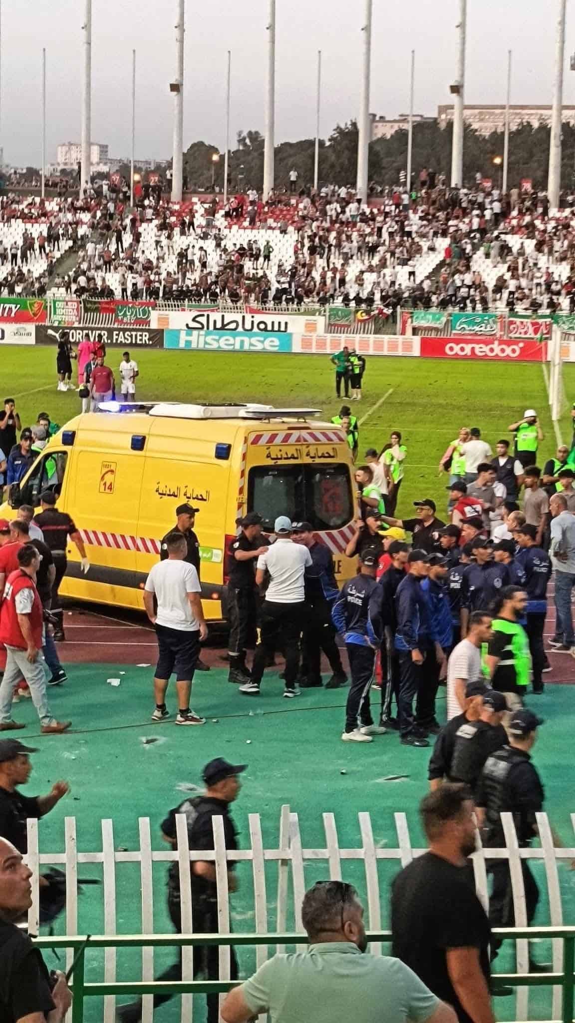 Tragedy Mars Title Celebration as MC Alger Fans Killed in Stadium ...