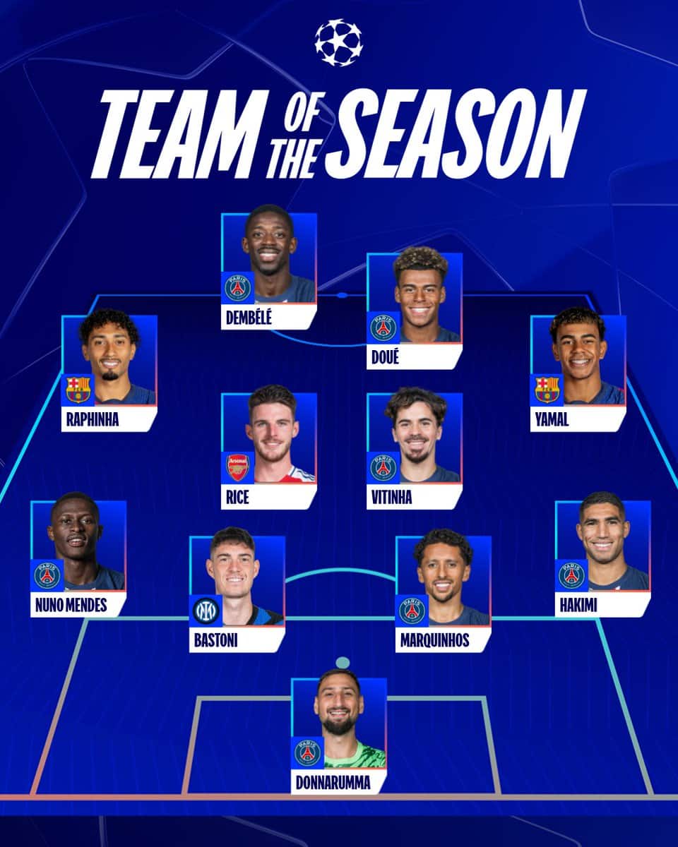 Lone Lion: Hakimi Flies Africa’s Flag in Champions League Best XI ...