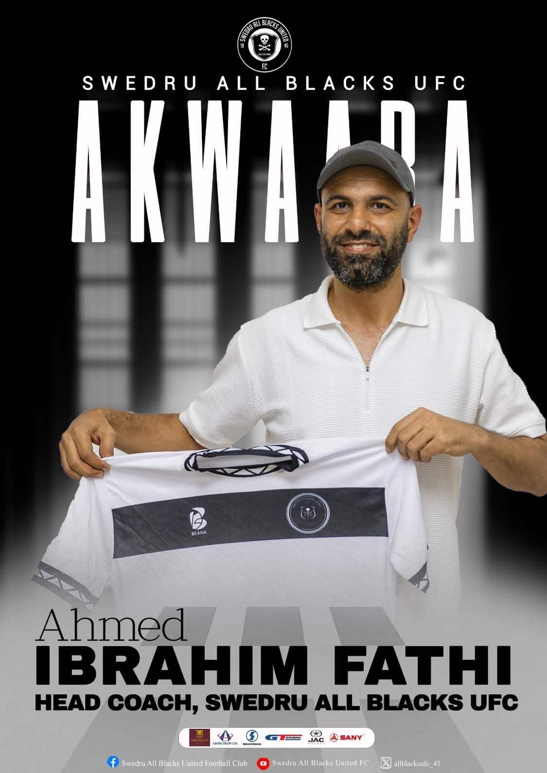 Swedru All Blacks Appoint Egyptian Coach Ahmed Ibrahim Fathi as Head Coach - Africa Top Sports