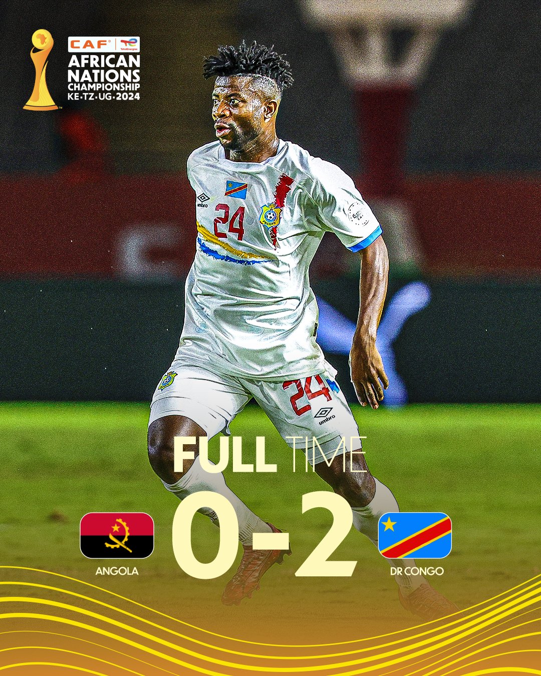 CHAN 2024 : Basiala Inspires DR Congo to Victory Over Angola. - Africa ...