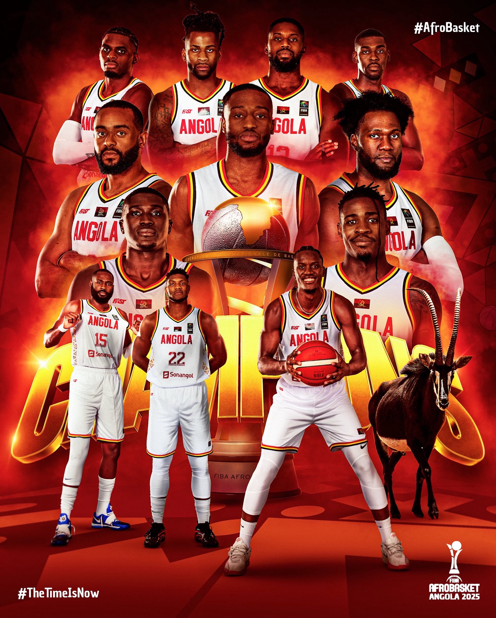 Angola Crush Mali to Win AfroBasket 2025 Final in Luanda - Africa Top ...