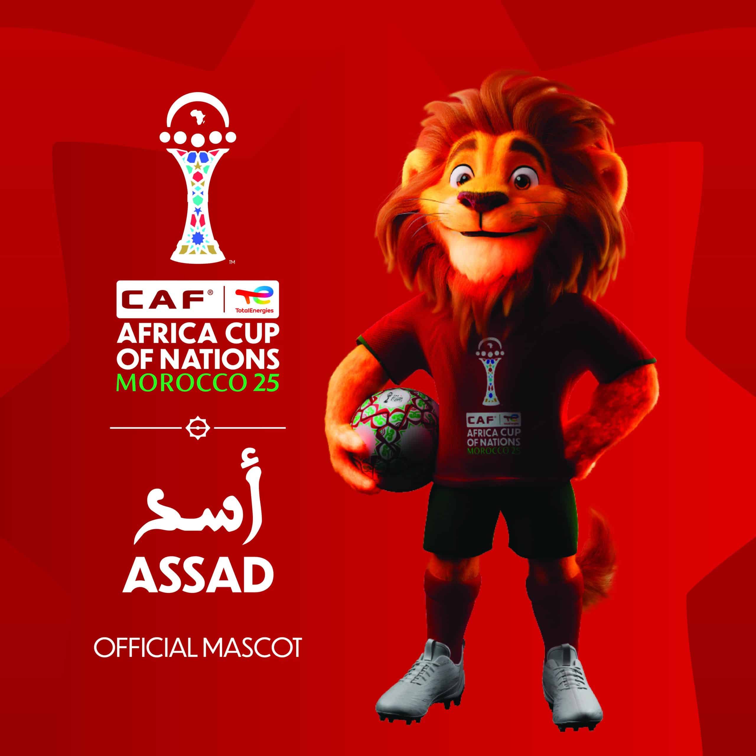 AFCON Morocco 2025: CAF Unveils ‘Assad’ as Official Tournament Mascot