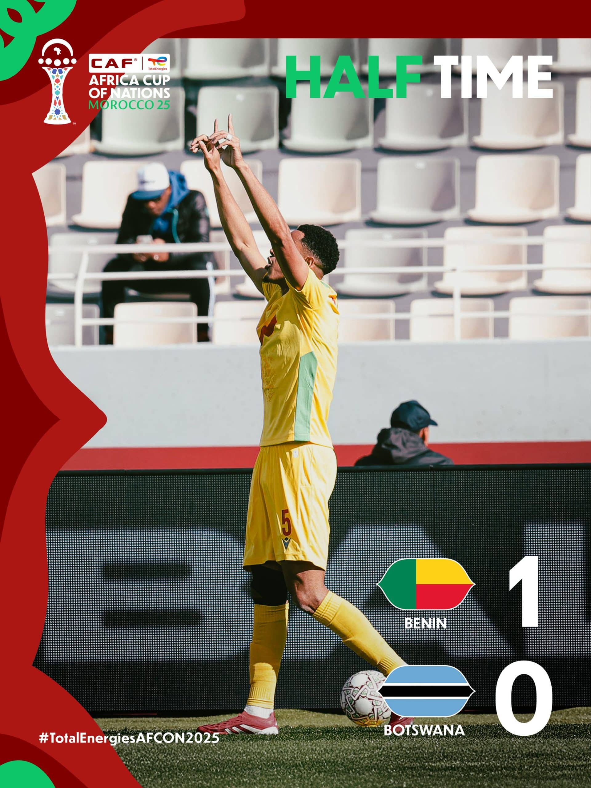 AFCON 2025 : Roche Strike Gives Benin First-Half Advantage - Africa Top ...