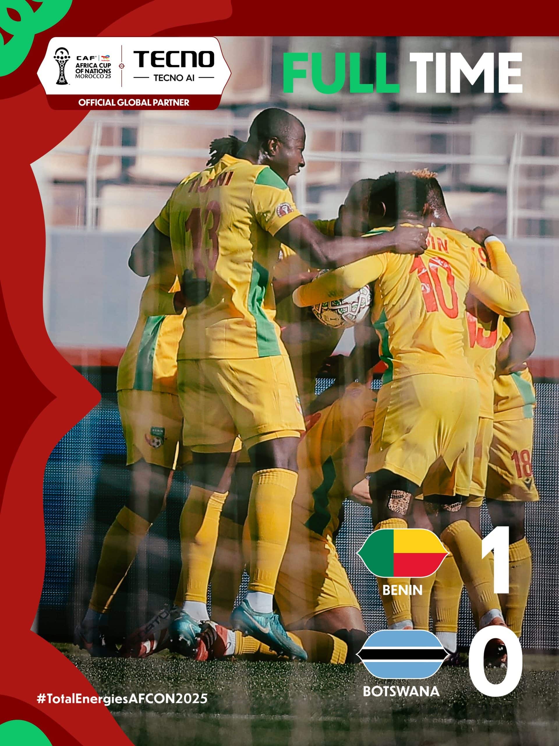 AFCON 2025 : Historic Roche Strike Hands Benin First-Ever AFCON Victory ...