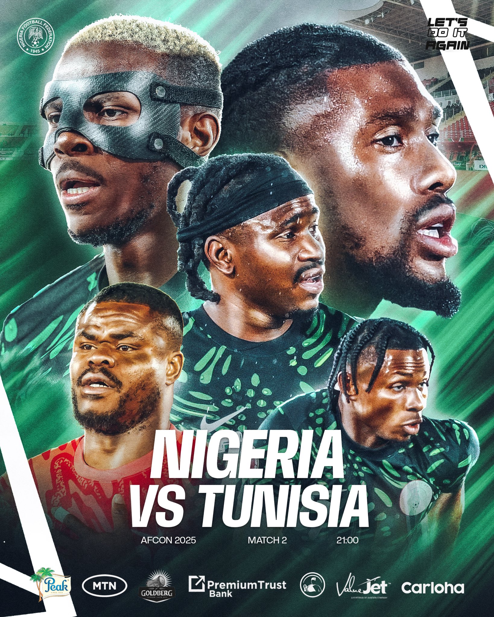 AFCON 2025: Chelle Tweak Squad For Lineup Against Tunisia - Africa Top ...