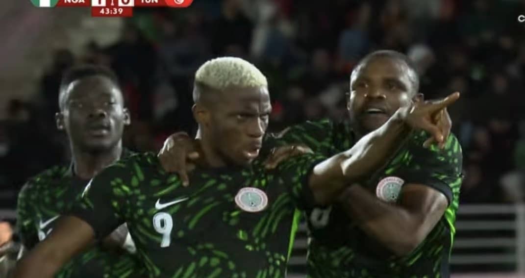 AFCON 2025: Osimhen Gives Super Eagles The Lead Against Tunisia