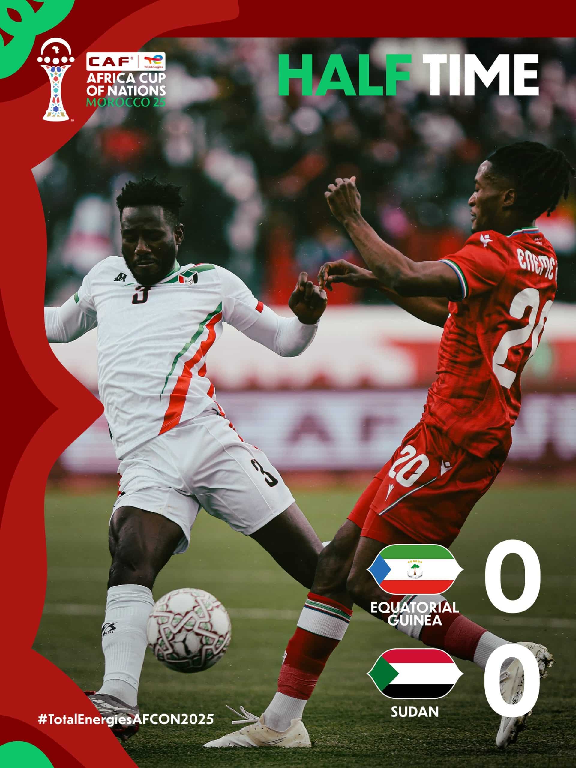 AFCON 2025: Nothing To Separate Sudan And Equatorial Guinea Heading To ...
