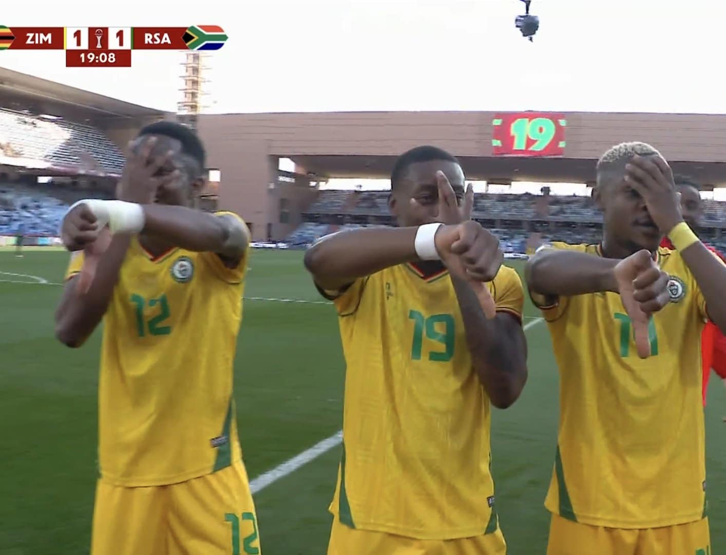 AFCON 2025: Maswanhise Equalizer For Zimbabwe