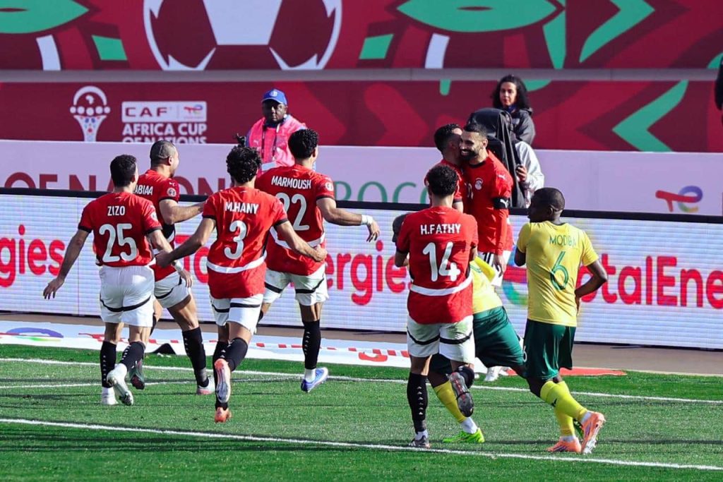 AFCON 2025 : down to 10 men, Egypt overcome South Africa