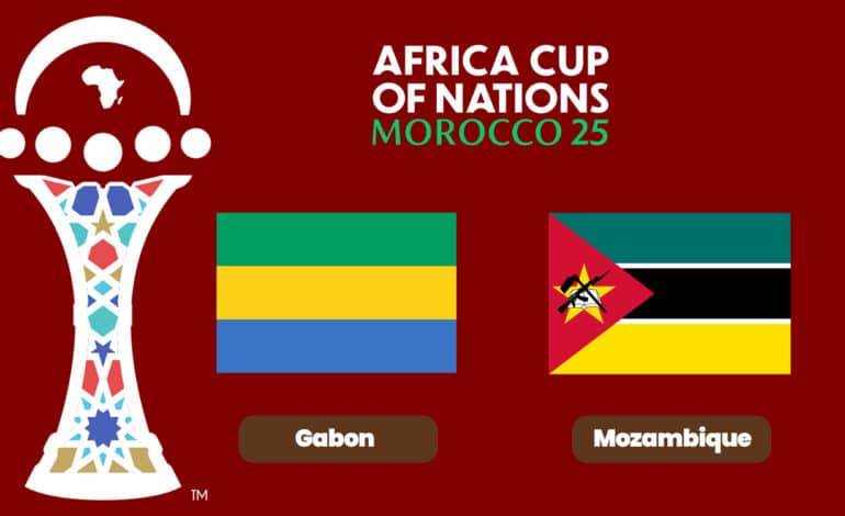 AFCON 2025: Mozambique lead Gabon 2–1 at half-time